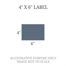 4" x 6" Engraved Label - Precision Engraving Inc.