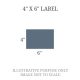 4" x 6" Engraved Label - Precision Engraving Inc.