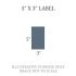 5" x 3" Engraved Label - Precision Engraving Inc.