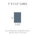 5" x 3 1/2" Engraved Label - Precision Engraving Inc.